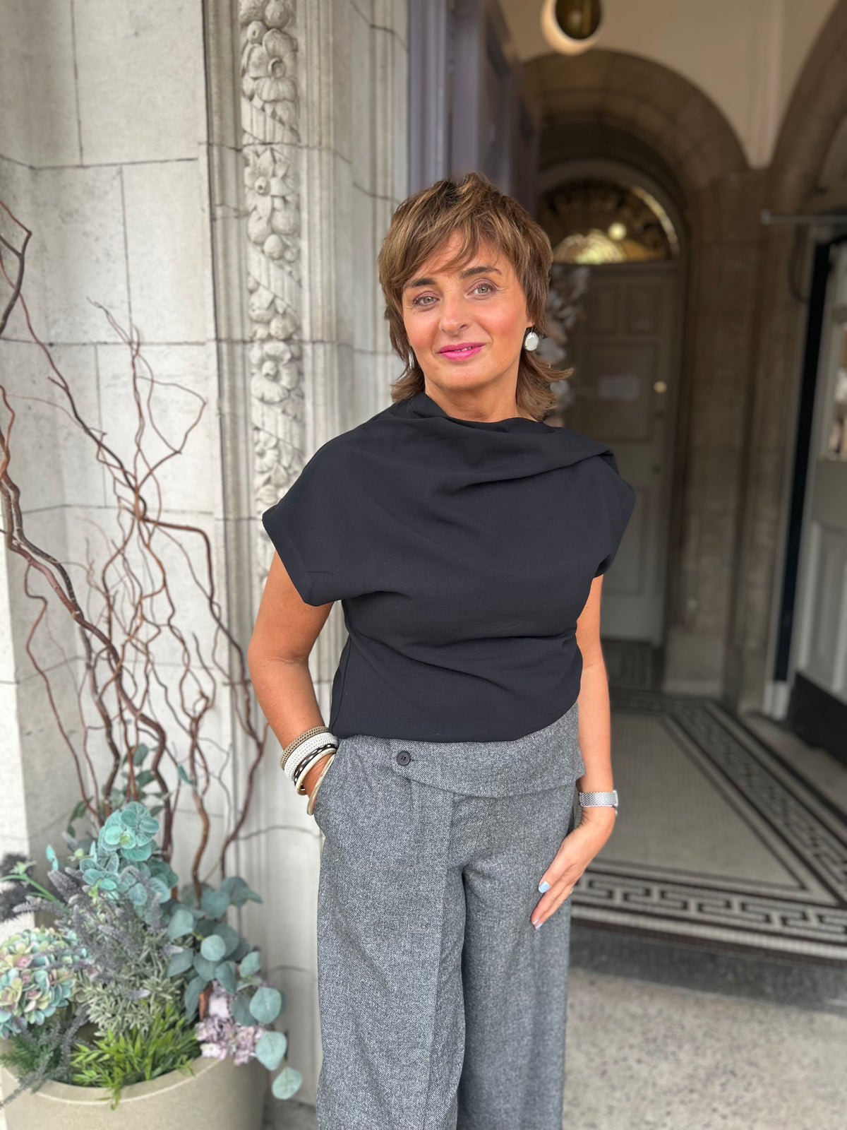 Jise Top in Black | Lotus Eaters Stockist | Joli Clothing | JoliClothing