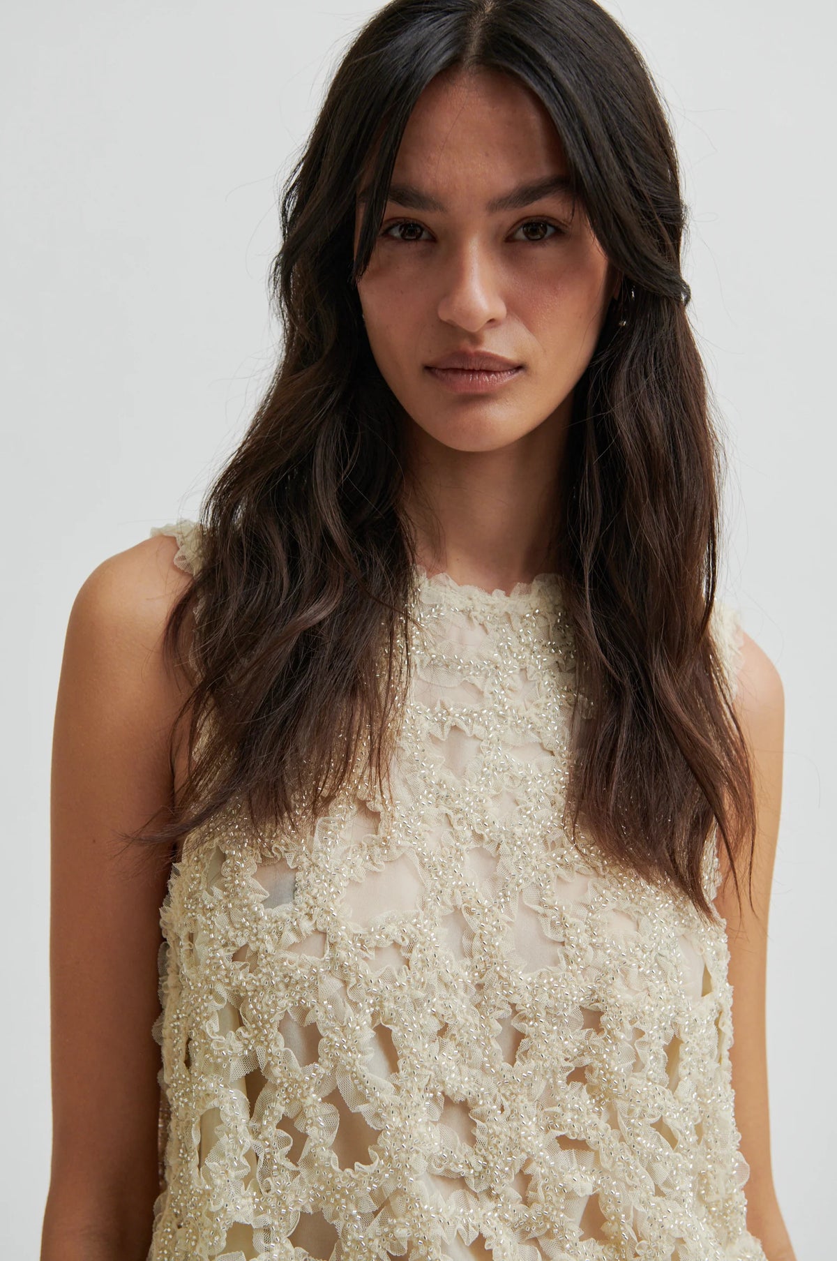 Gleam Top in Summer Sand | Second Female Stockist | Joli Clothing ...